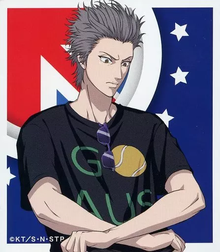 Sticker sticker [A la Carte] Akutsu Jin Bonus Sticker "Shin Tennis-no ...