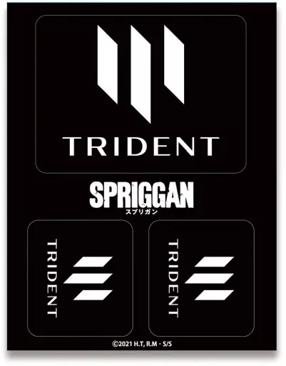 Sticker sticker TRIDENT GG3 Resistant Sticker "Spriggan" | Goods / Accessories | Suruga-ya.com