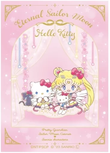 Sticker sticker 1. Tsukino Usagi x Hello Kitty Die Cut Sticker Mini ...
