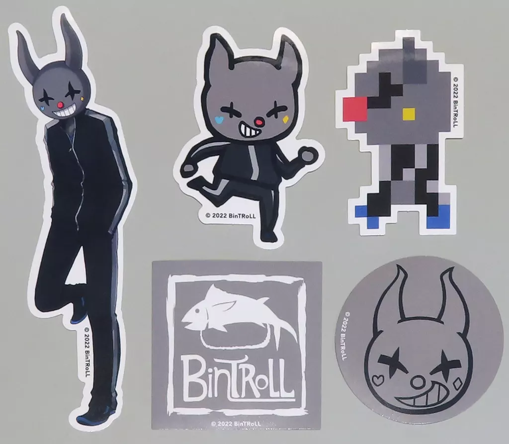 Karute (BinTRoLL) Sticker Set (5-Pack Set) 2022/Summer Goods | Goods / Accessories | Suruga-ya.com