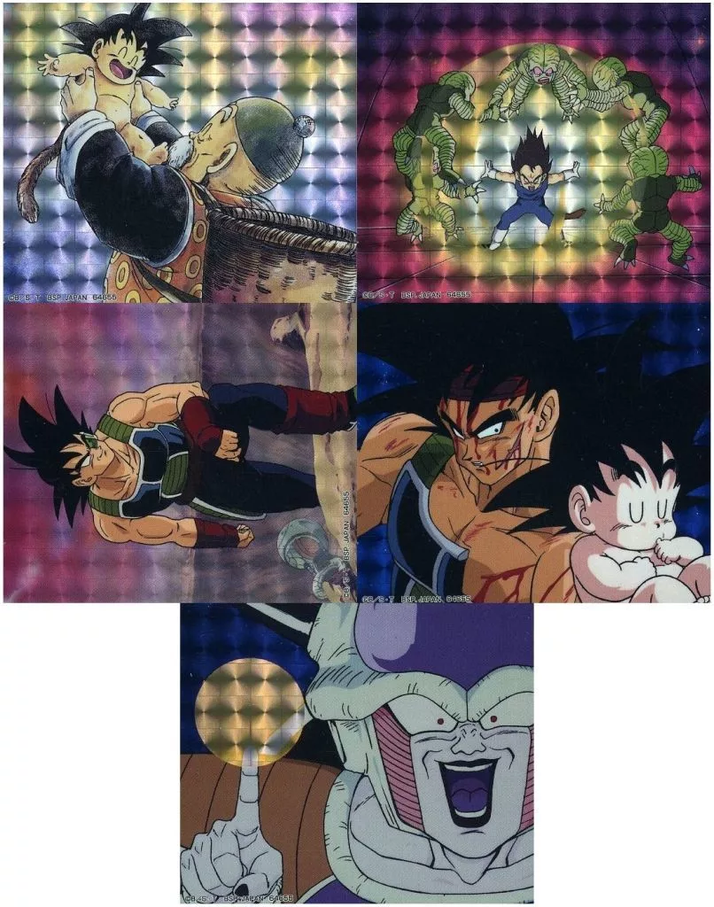 Sticker sticker H-Flake Prism Sticker (5-Pack) "Ichiban KUJI Dragon ...