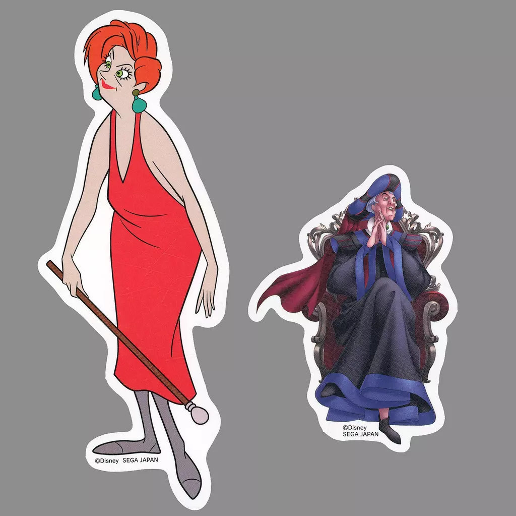 Sticker sticker Furore & Madame Medusa Sticker Set "Sega Lucky KUJI ...