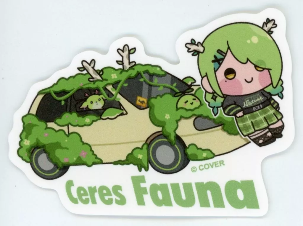 Ceres Fauna Eurobeat sticker "Virtual YouTuber Hololive English ...