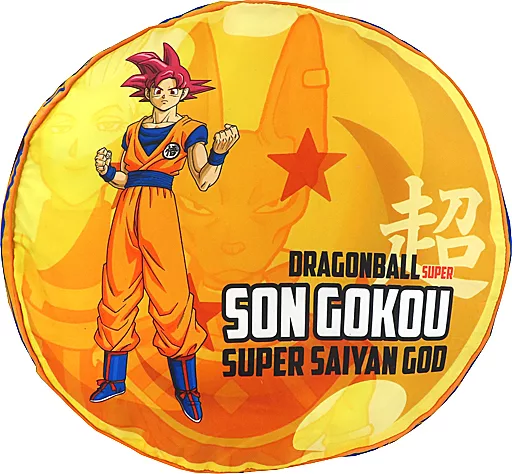 Cushion, body pillow, body Super Sayan God Monkey Round Cushion "DRAGON ...