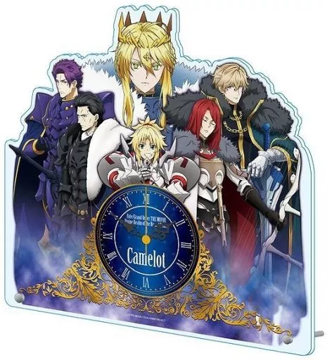 The Knight Acrylic Clock of the Round Table : "Fate/Grand Order ...