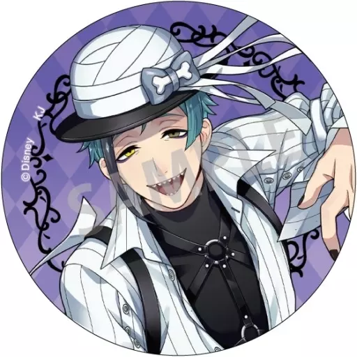 Badge Pins Floyd Leech (Normal) "Disney Twisted Wonderland Mystery ...