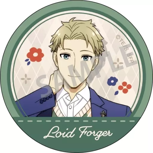 Badge Pins Lloyd Forger's "SPY×FAMILY Trading metal badge argyle ...