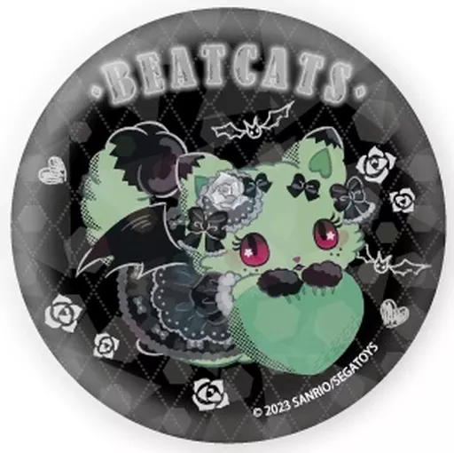 Badge Bins "Beatcats Hologram metal badge (65 mm) 02. Japanese Gothic ...