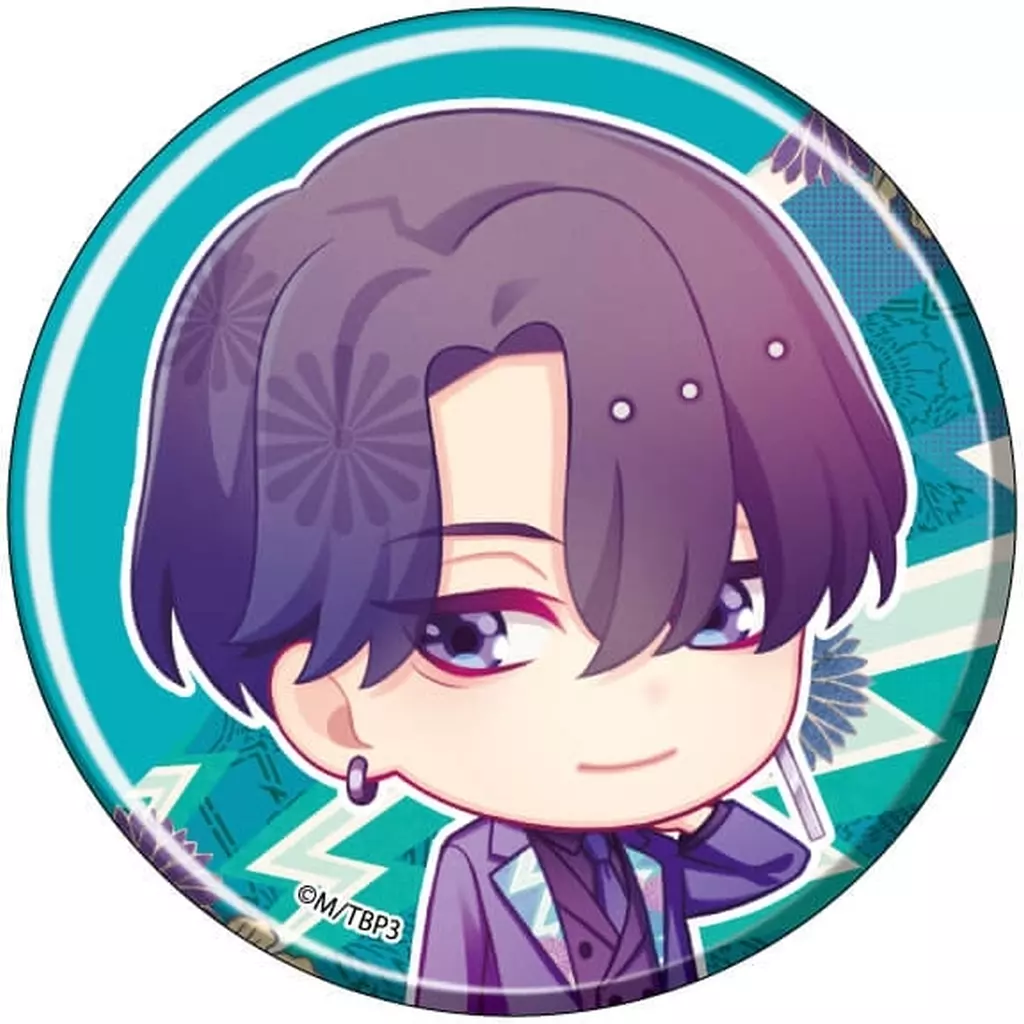 Bunta Kashiwagi (Bta) "B-PROJECT ~ Ardent * Love Call ~ metal badge 03. BOX01 (drawing ...