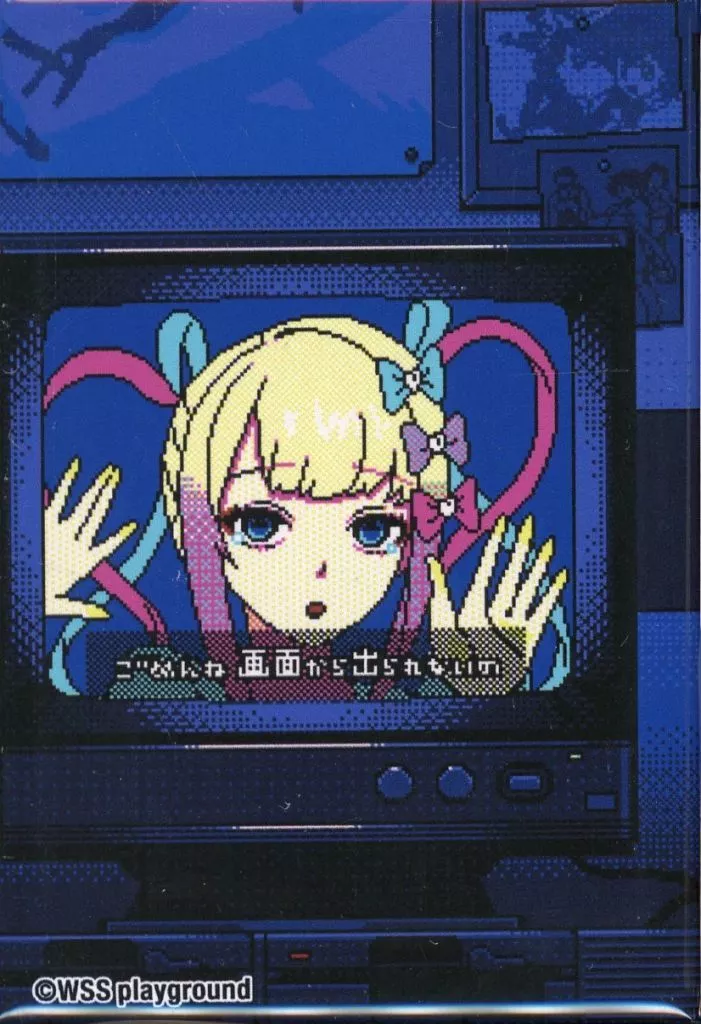 Badge Bins Choten chan (screen) "NEEDY GIRL OVERDOSE NIDIGA EXHIBITION ...