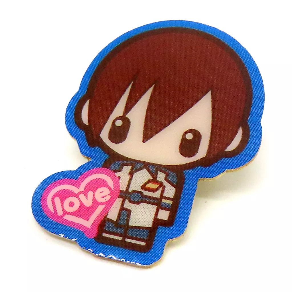 Badge Bins B. Kira Yamato Character Fortune Ver. Pins "MOBILE SUIT ...