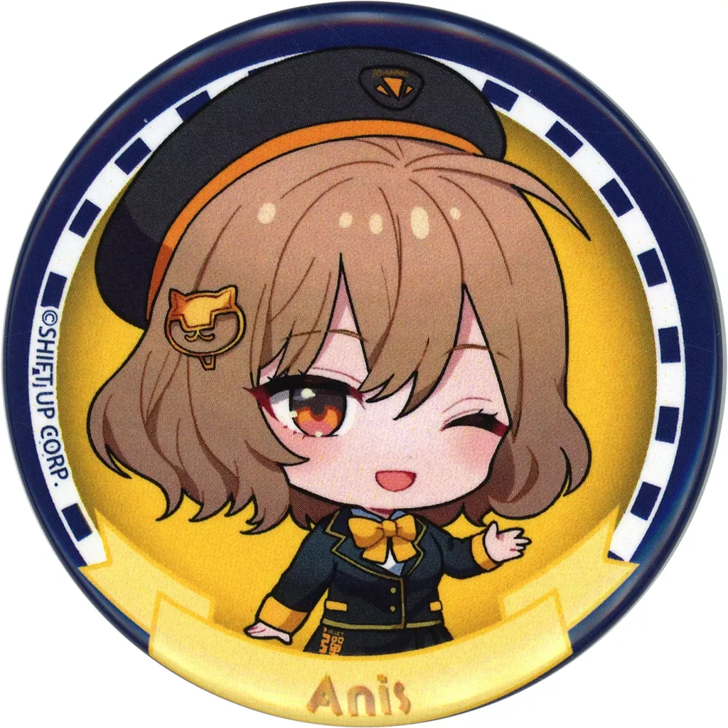 Badge Bins Anise "Goddess of Victory : NIKKE POP UP STORE metal badge ...