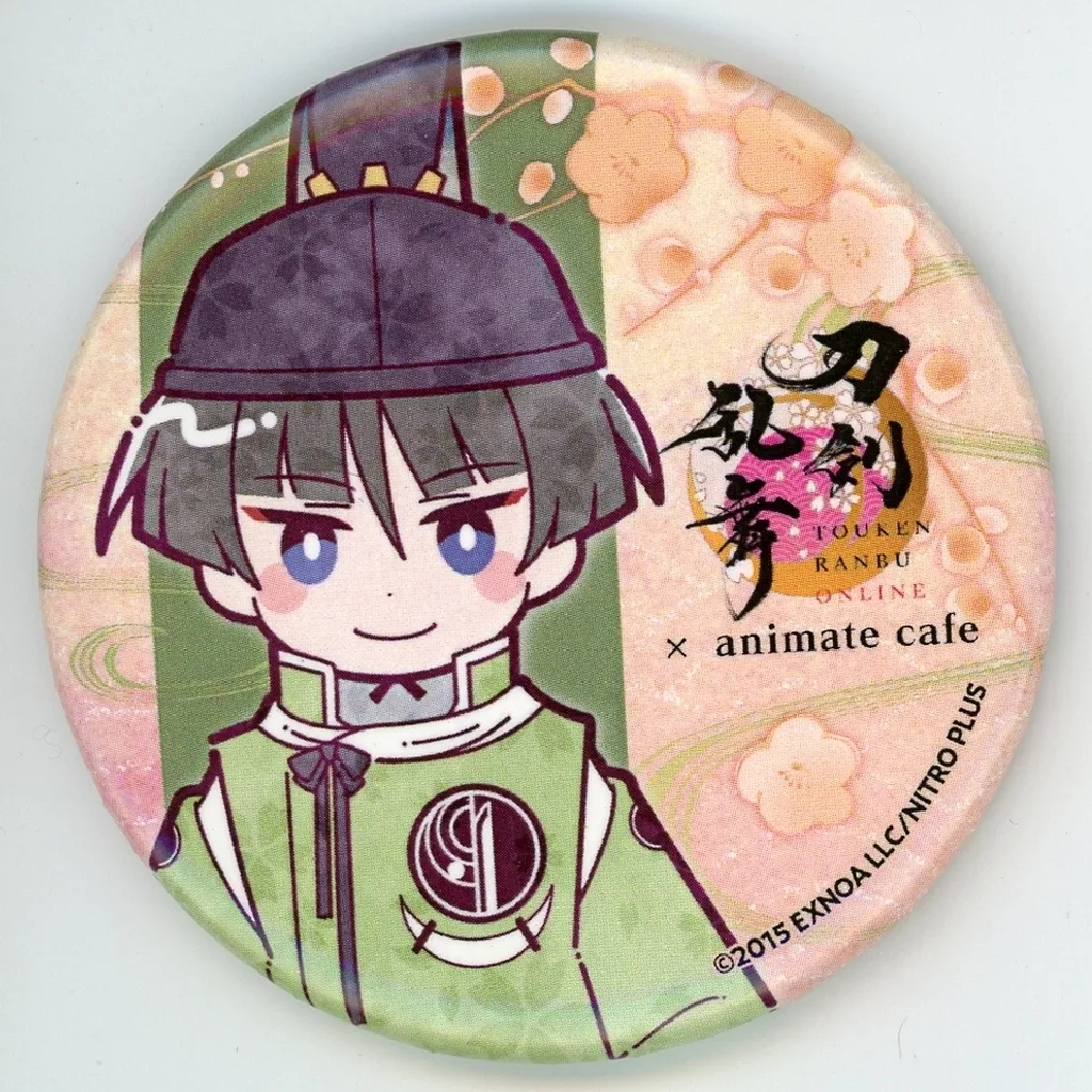 Ishikiri maru kneeling metal badge with mount "Tsurugi Ranmai -ONLINE - 10th anniversary first × ...