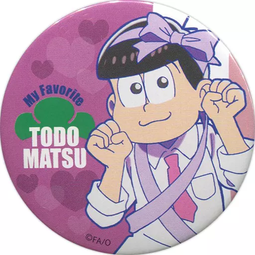 Todomatsu (Present) "Osomatsu san metal badge" | Goods / Accessories ...