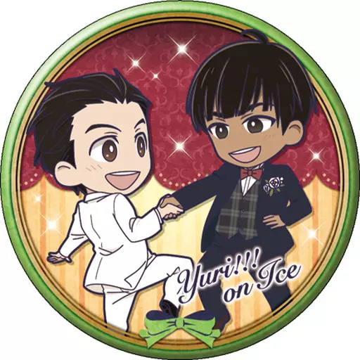 Badge Pins (Victor Character) Yuri & Picit (Ribbon) "YURI!!! ON ICE ...