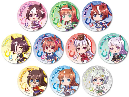 賽馬娘TAMA交換式罐裝TANTO Pretty Derby | 雜貨・小配件 | Suruga-ya.com