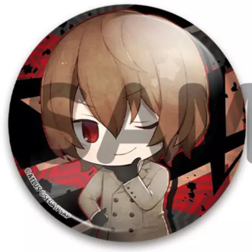 Badge Pins (Victor Character) Goro AKECHI "Kyaratori Akan Persona 5 the ...
