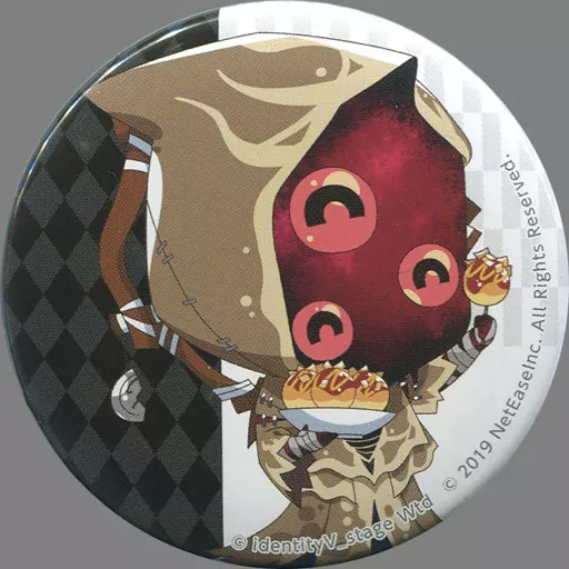 Badge Pins "Stage 『 Identity V Identity V STAGE 』 ×animatecafe Trading ...