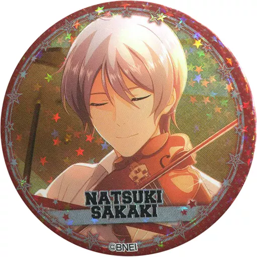 Badge Pins SAKAKI Natsuki (Hologram) "idol Master SideM Trading metal ...