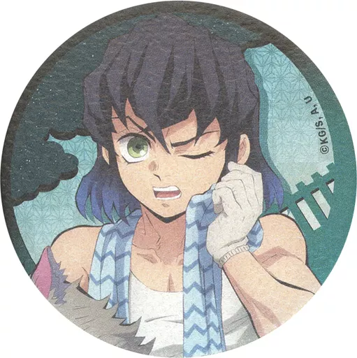 Hashibira Inosuke Wafu metal badge' Demon Slayer: Kimetsu no Yaiba X SL ...