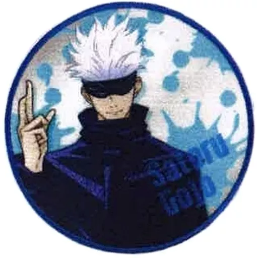 Badge Pins Gojo Gogo Marugata Emblem' Jujutsu Kaisen' | Goods ...