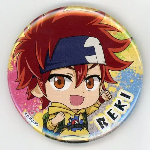 Badge Pins Reki Kyan "SK ∞ SK-EIGHT ×animatecafe Trading metal badge ...