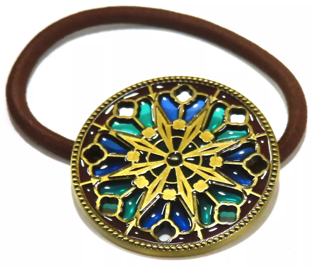 Shiki Theatre Company hair rubber band (stained glass / blue) "Musical ...