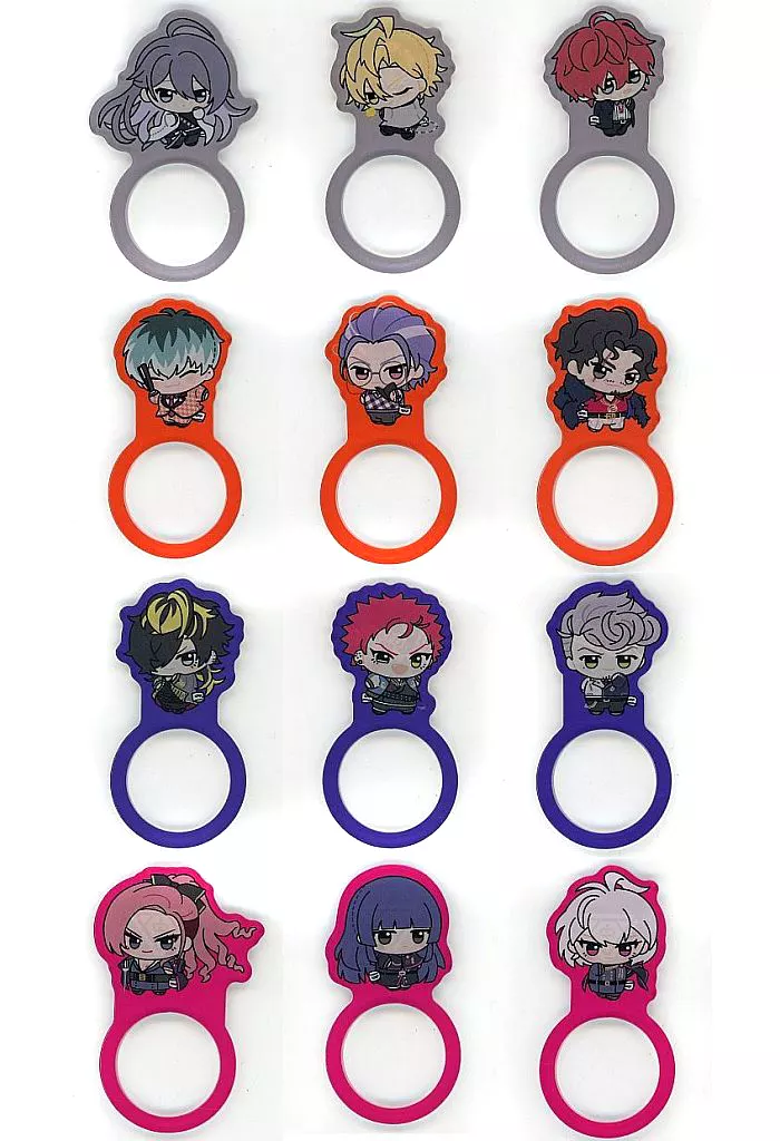 Acrylic Ring vol. 2 "Hypnosis Mic -Division Rap Battle -" 12 Kinds Set ...