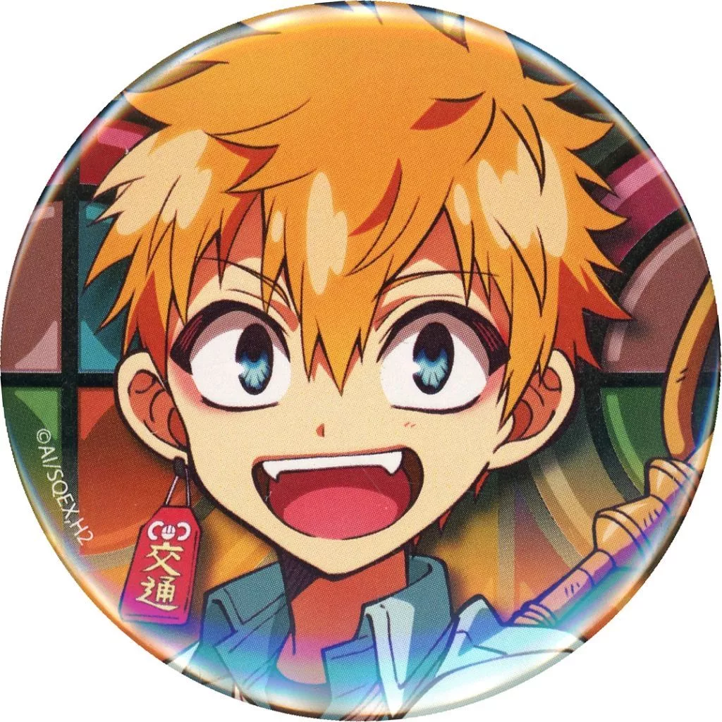 Kou Minamoto "After School Shonen Hanako-kun metal badge 01. Official ...