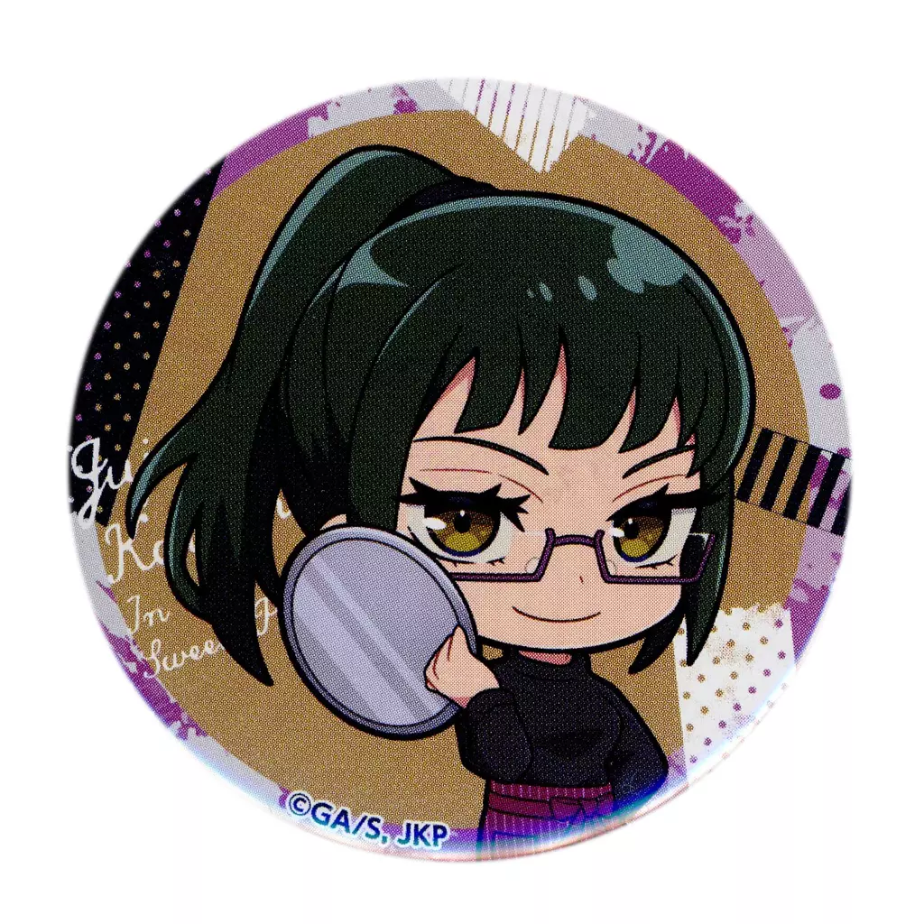 Maki Yosoin "Jujutsu Kaisen in SWEETS PARADISE 2nd Trading metal badge ...