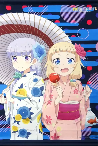 タペストリー 涼風青葉＆桜ねね(娘TYPE 9月号) B2タペストリー 「NEW GAME!!」 | 雑貨・小物 | Suruga-ya.com