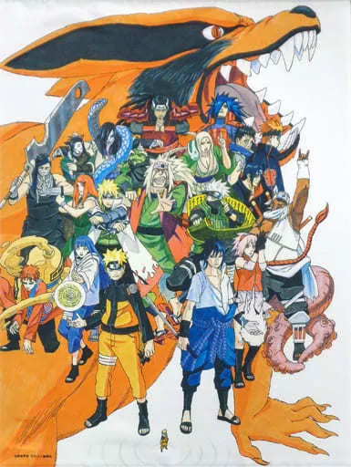 [Damaged Item] Shinobu Group Visual B2 Tapestry "Series Completion Memorial Kishimoto Saishi ...