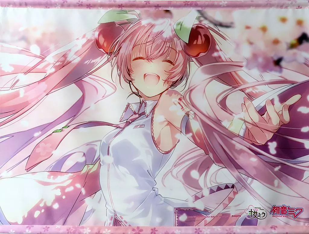 Tapestry Sakura Miku (U35) B2 Tapestry "Vocaloid" | Goods / Accessories | Suruga-ya.com