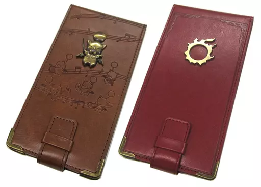 PU leather smartphone cover "FINAL FANTASY XIV ONLINE" with 2 kinds of ...