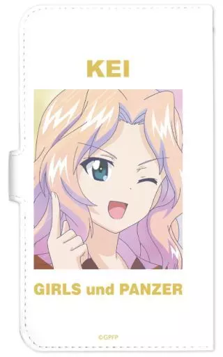 Kei Ani-Art clear label notebook type smartphone case (target model ...