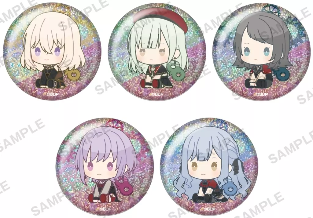 [BOX] bAng metal badge! Ave Mujica Petetto Suzumaki Terei-Terei-Terei ...