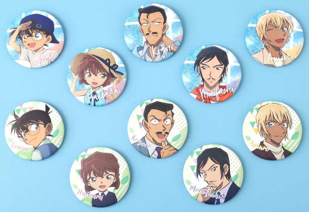 [Box] CASE CLOSED Character Badge Collection | Goods / Accessories ...