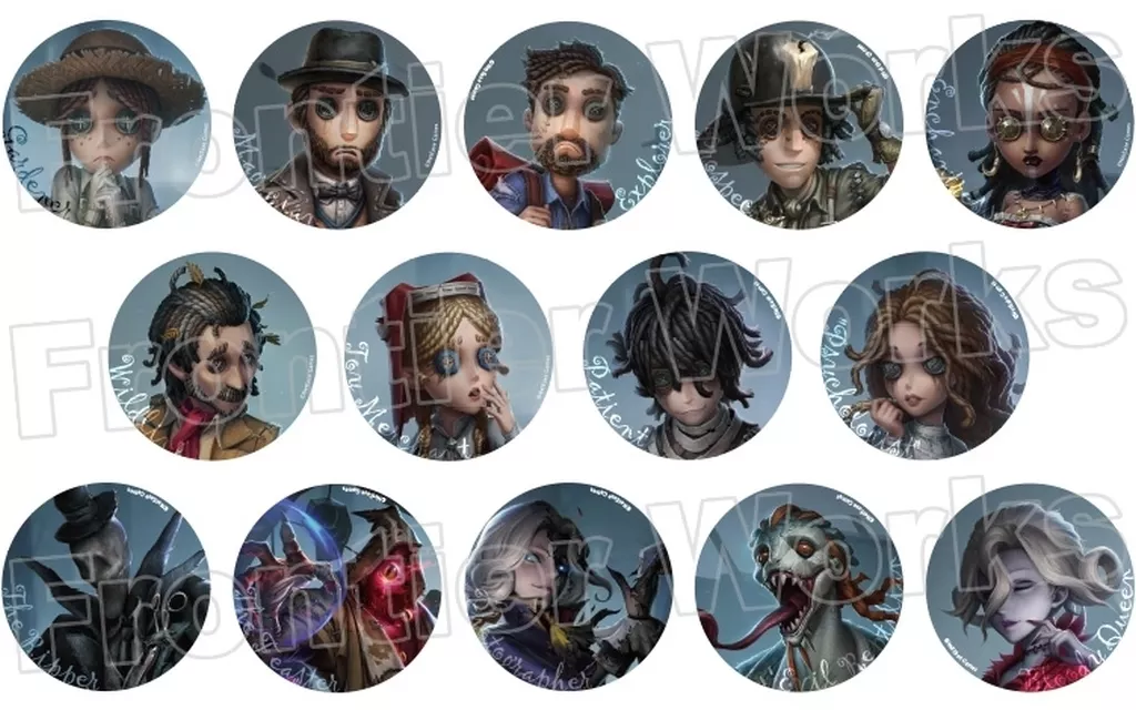 [Box] Identity V Fifth Personality Trading metal badge Vol. 2 | Goods ...