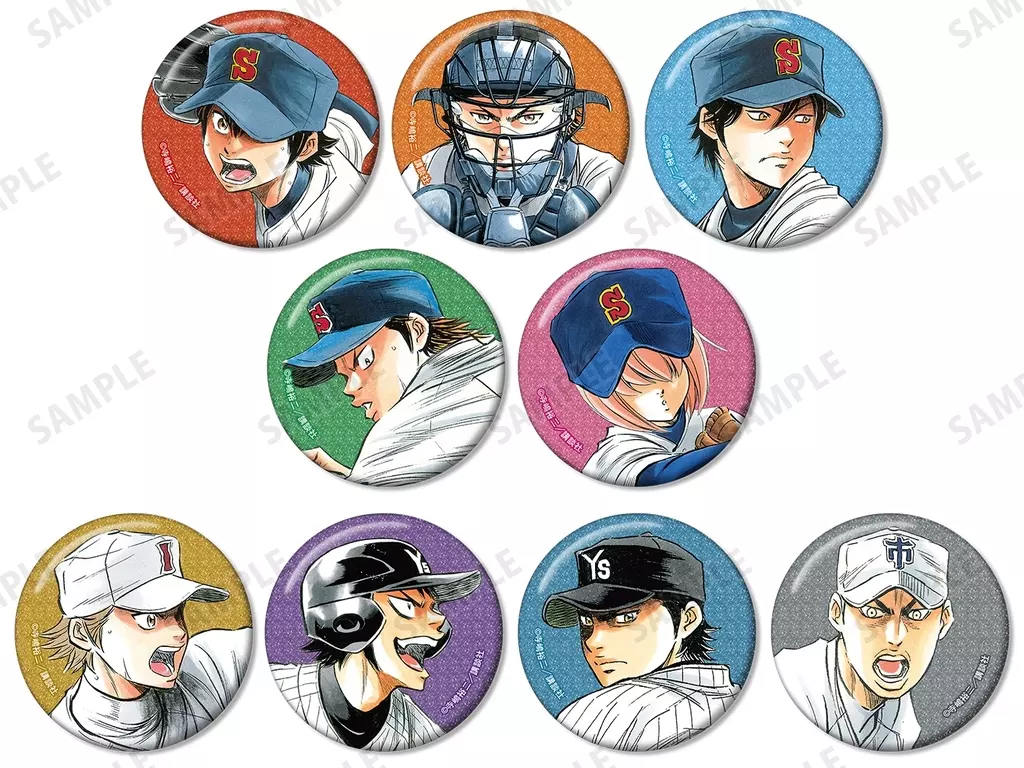 Badge Bins [Box] Ace of Diamond × Ace of Diamond ActII Trading Glitter ...