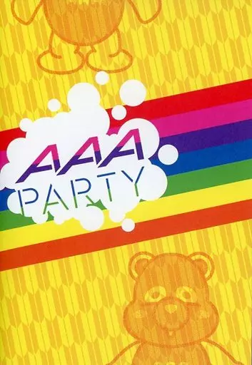 AAA Greeting Card 2012 "Official Fan Club AAA Party" Newsletter ...