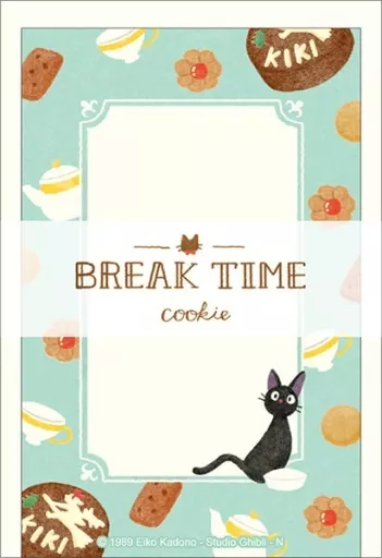Paper product Jiji Mini Letter BREAK TIME cookie "KIKI'S DELIVERY ...