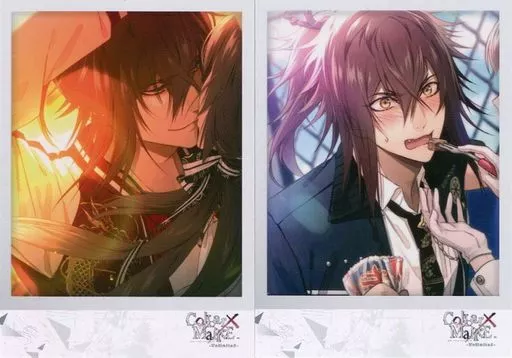 Character card Mineo ENOMOTO Cheki-style Bromide 2-Pack Set "Collar × ...