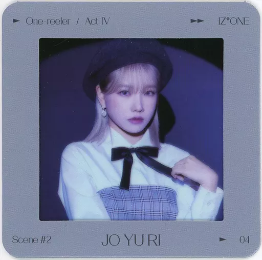 [Single Item] Jo Yu-ri (IZ * ONE) film photo "CD one reeler Act IV ...