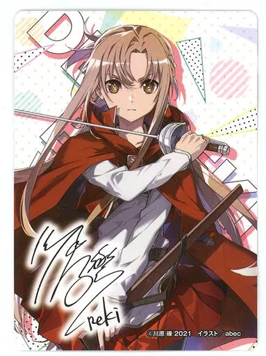 Character card Author reproduction of Asna (SWORD ART ONLINE ...
