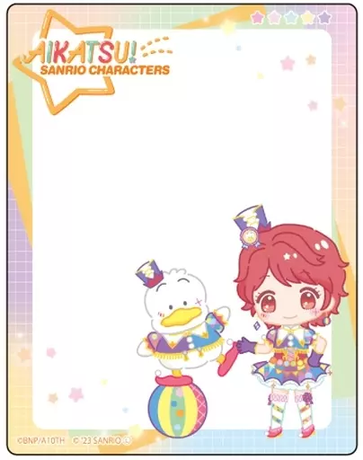 Character card Kaede Ichinose × Abira no Peckuru "Aikatsu!! × Sanrio ...