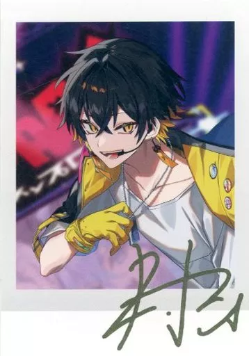 Character card Yoru Togami Fuma Cheki style Bromide Card "CD Holosters ...