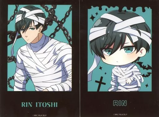 Character card Rin Itoshi "Blue Rock Monster Party at Manga Exhibition ...