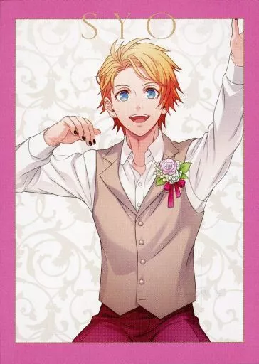 Character card Sho Kurusu idol Message Card "CD-CD ♪ SHINING BIRTHDAY ...