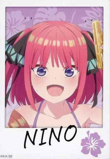 Nakano Nino's original Cheki style card "The Quintessential Quintuplets ...