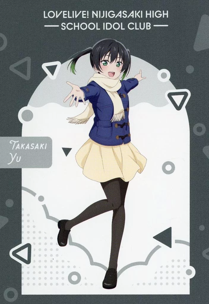 Character card Yu Takasaki Special Illustration Card Character card Yu Takasaki Special Illustration Card